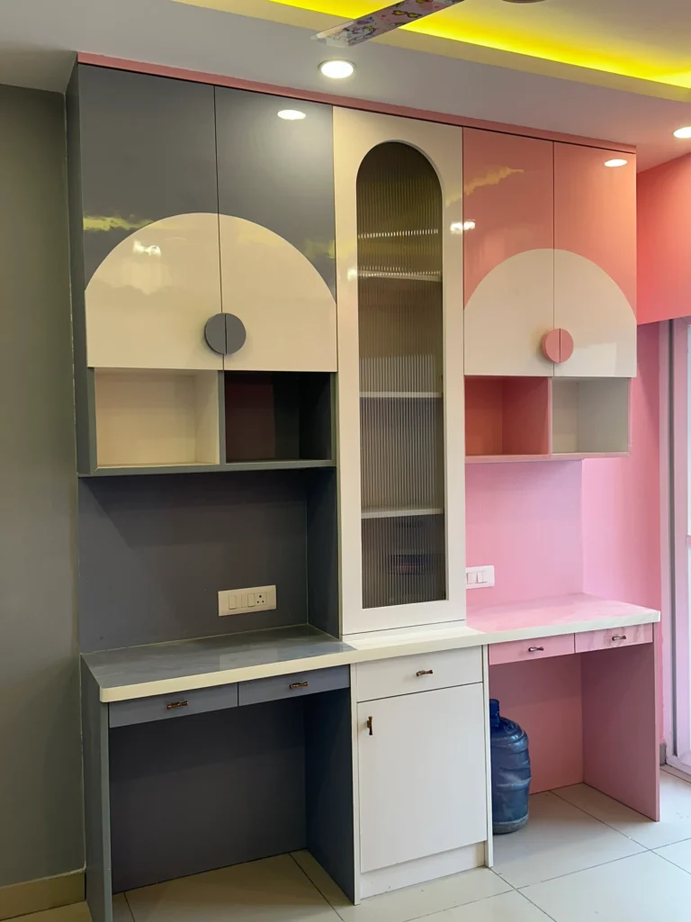 Modern Dual Workstation Study Unit | Noida & Delhi NCR